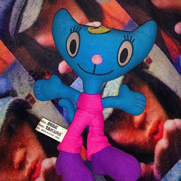 Takara | Other | Sega Katy Parappa The Rapper Plush Very Rare | Poshmark